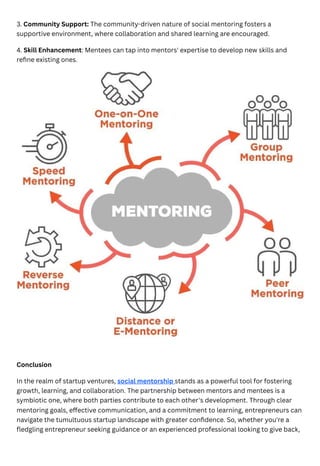 The Power of Social Mentorship Achieving Your Mentoring Goals in ...