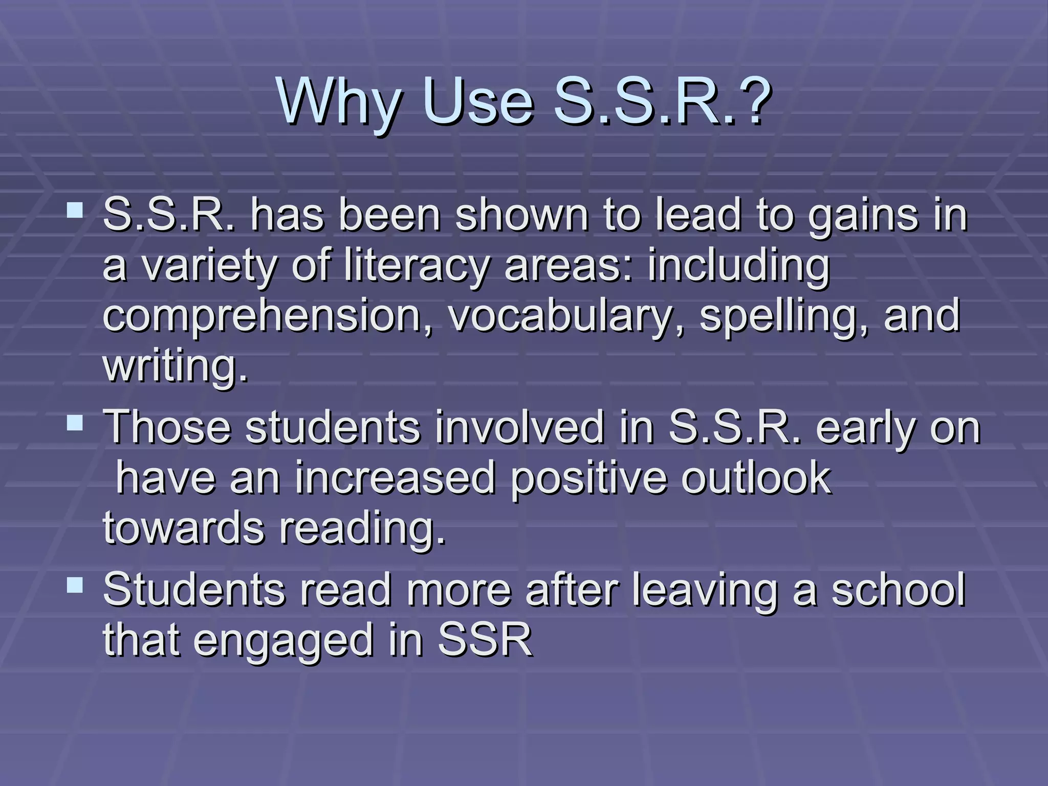 The power of ssr | PPT