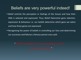 The power of subconscious mind | PPTX