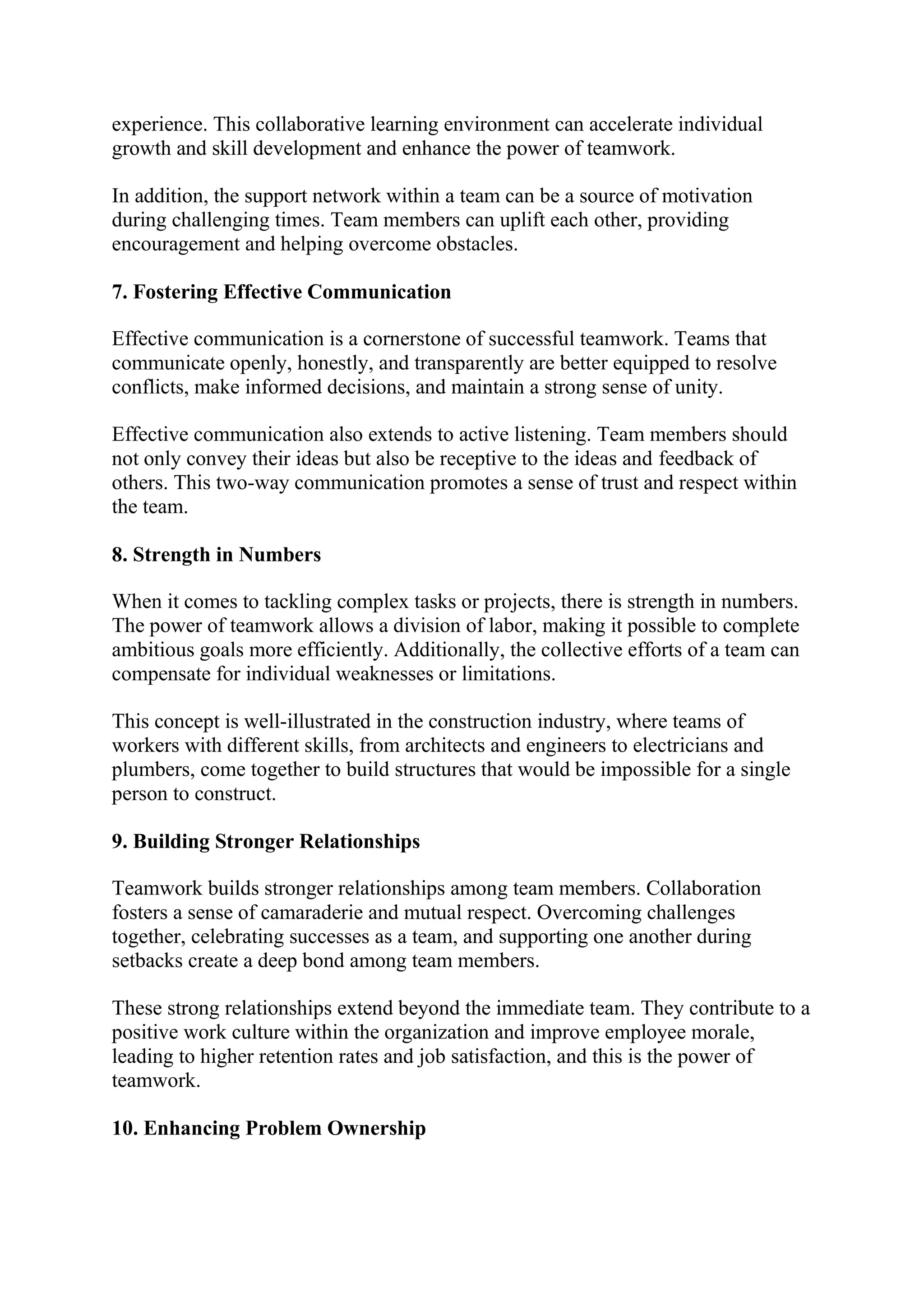 The Power of Teamwork.pdf