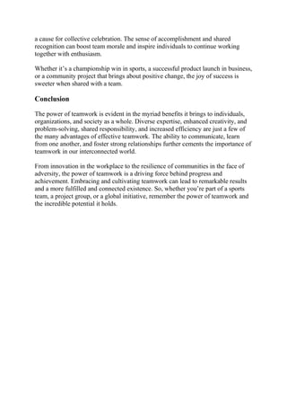 The Power of Teamwork.pdf