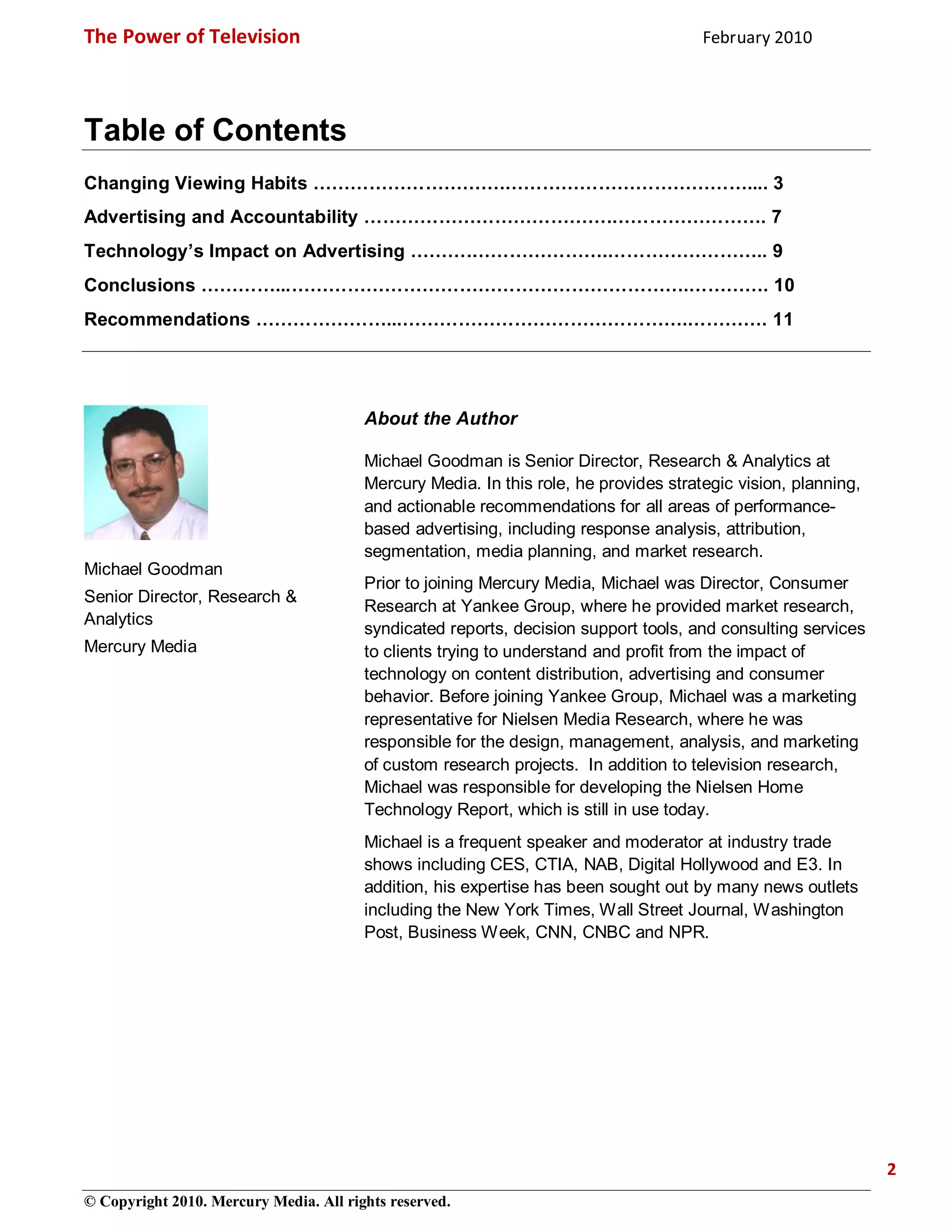 The Power of Television | PDF | History | Genres