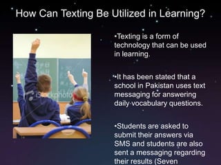 The power of text messaging | PPTX