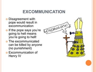 The power of the church and the pope | PPT