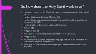 The Power of the Holy Spirit | PPTX