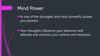 The Power of The Minds.pptx