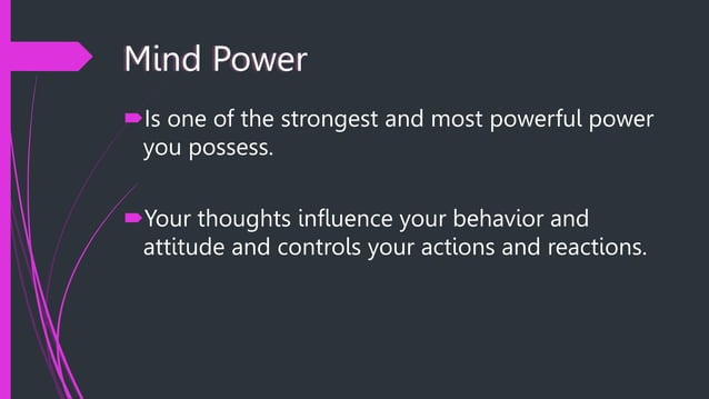 The Power of The Minds.pptx | Brain and Nervous System Disorders ...