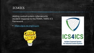 BSidesAugusta 2022 - The Power of the OT Security Playbook | PPTX