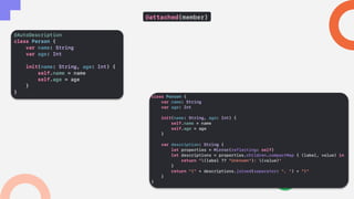 Do iOS Conference - The Power of the Swift Macros by Mustafa Karakus | PPT