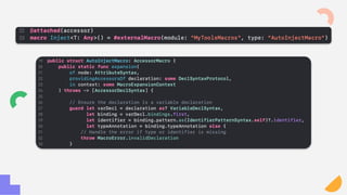 Do iOS Conference - The Power of the Swift Macros by Mustafa Karakus | PPT