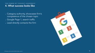 The Power of Thought Leadership | PDF