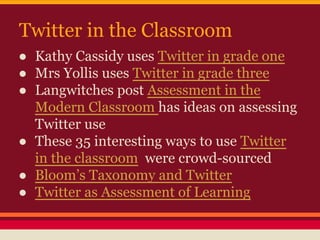 The power of twitter | PPT