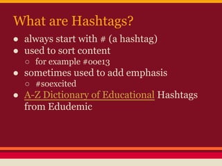 The power of twitter | PPT