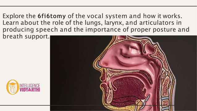 The power of voice effective modulation techniques for kids | PPT