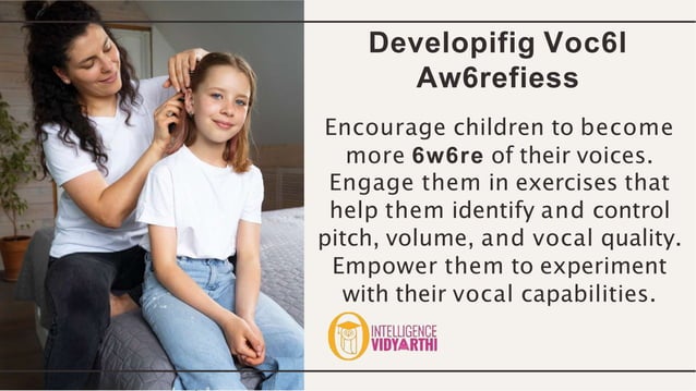 The power of voice effective modulation techniques for kids | PPT