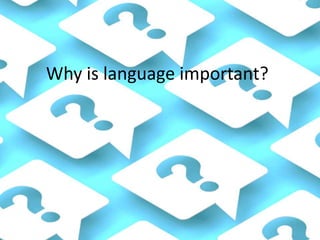 The Power of Words - Death and Language.ppt