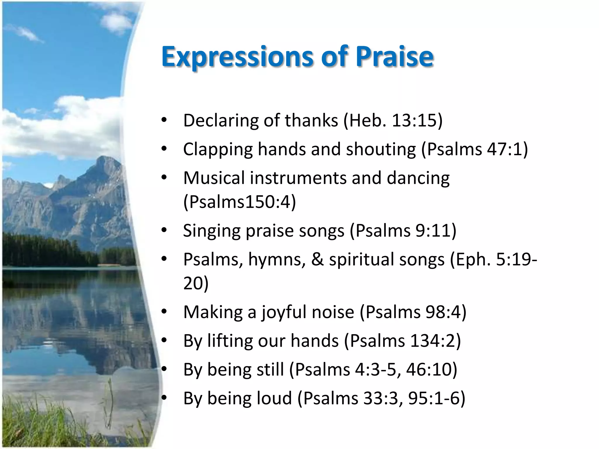 The Power of Your Praise | PPTX
