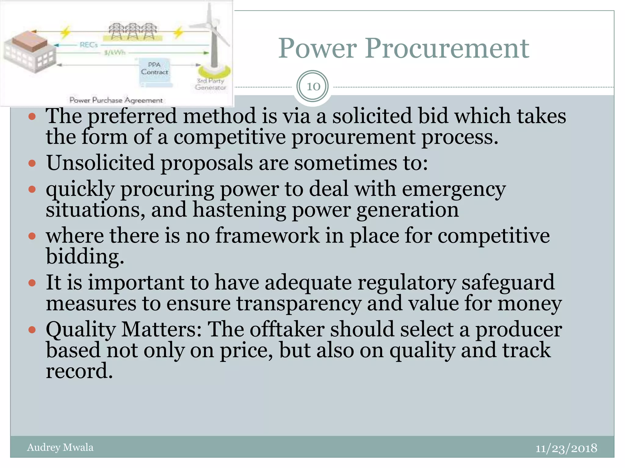 The power purchase agreement (ppa) presentation | PPTX