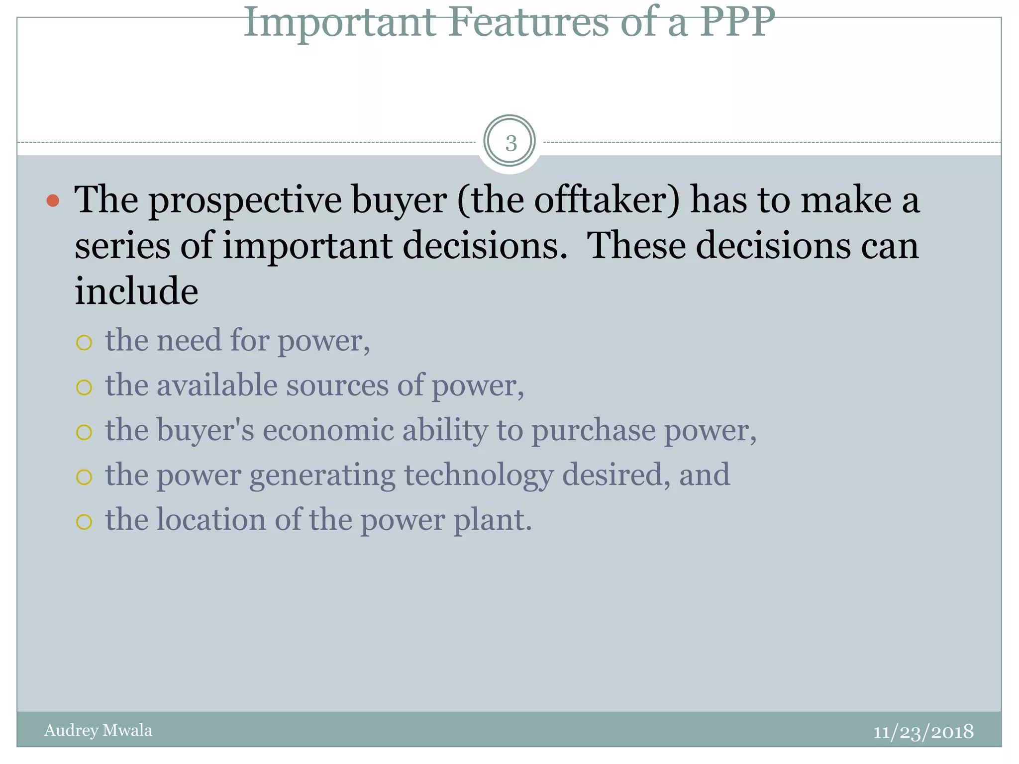 The power purchase agreement (ppa) presentation | PPTX