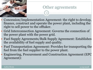 The power purchase agreement (ppa) presentation | PPTX