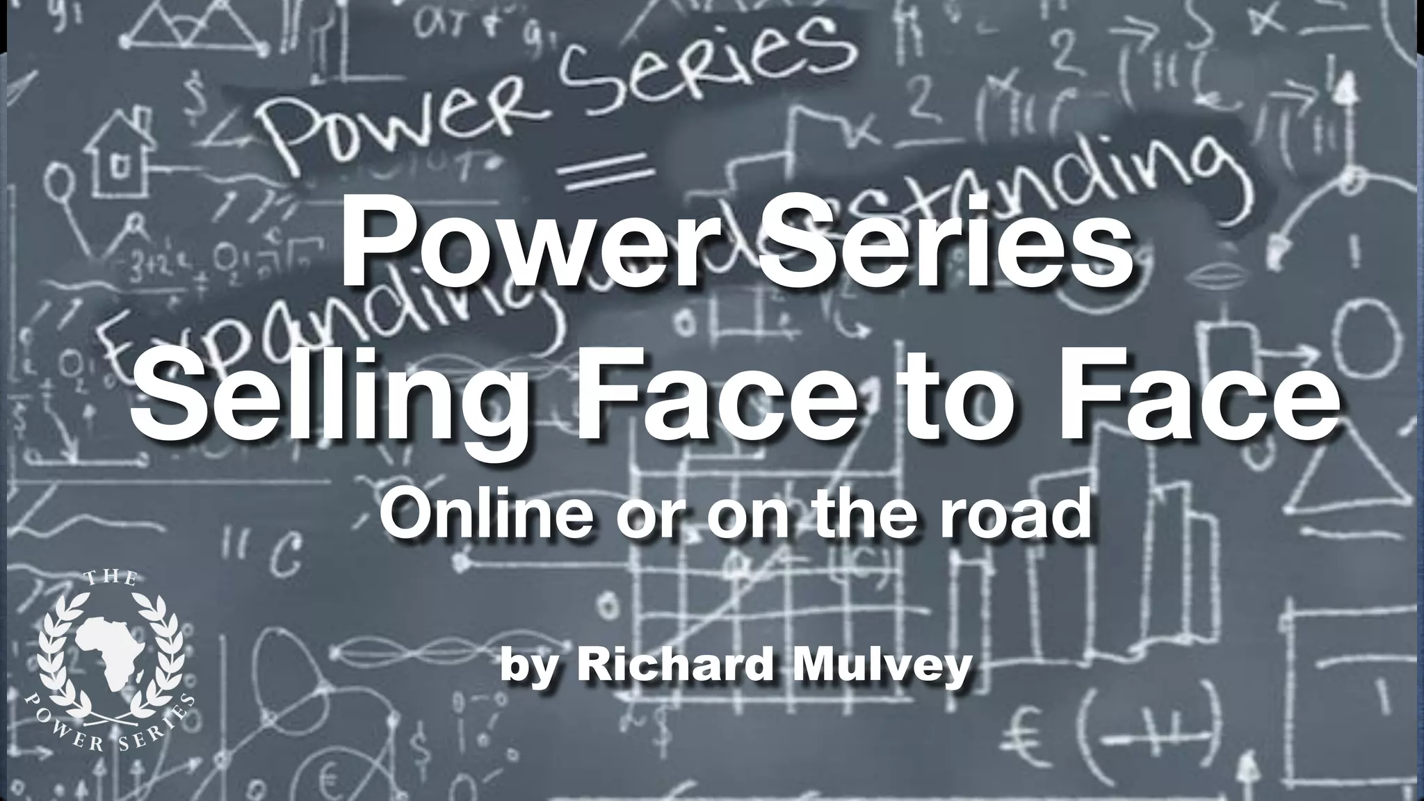 The power series - selling face to face 2020 | PPT | Free Download