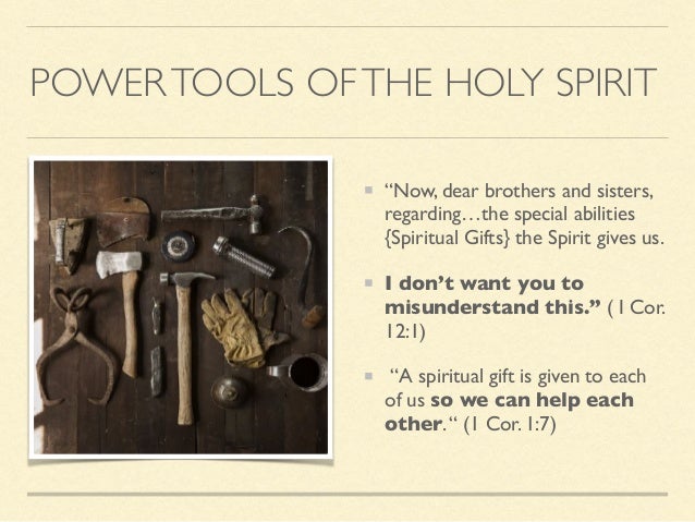 The Power Tools of God: Word of Knowledge Gift