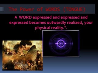 The power words (tongue) | PPTX