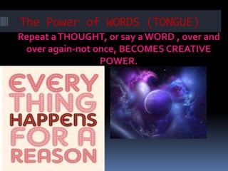 The power words (tongue) | PPTX
