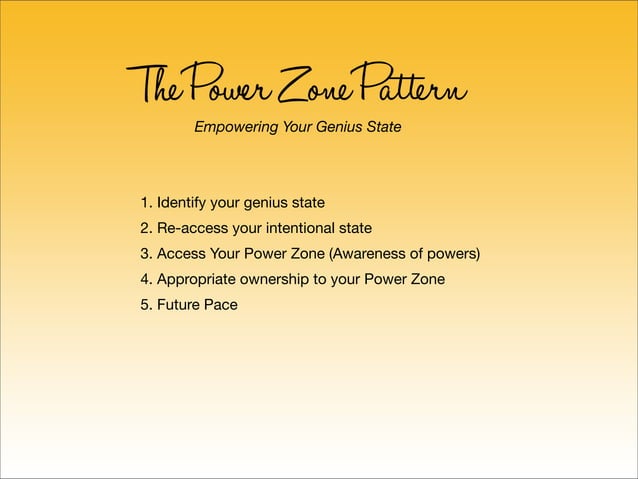 The power zone | PDF