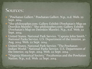 The powhatan culture | PPTX