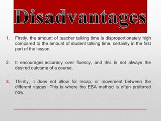 The PPP & ESA teaching methods | PPT