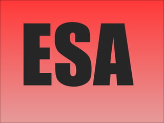 The PPP & ESA teaching methods | PPT