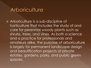 The Practice of Arboriculture | PPTX