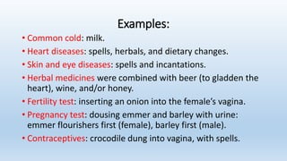 The practice of medicine in ancient civilizations | PPT