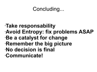 Some principles from The Pragmatic Programmer | PPT