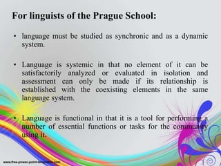 The Prague School.ppt