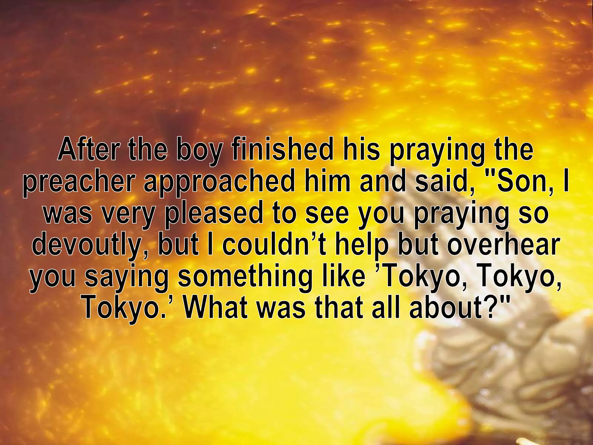 The Prayer of Sorrow | PPTX