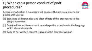 The Pre-Conception and Prenatal Diagnostic Techniques .pptx
