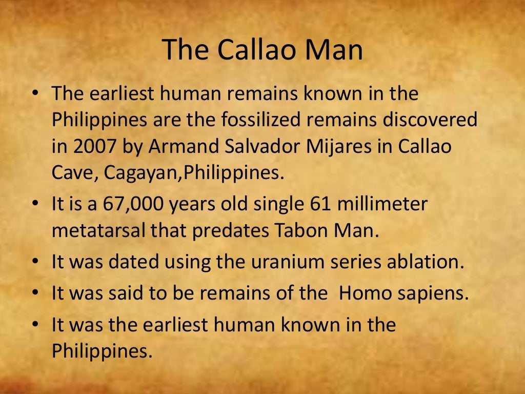 The pre hispanic period