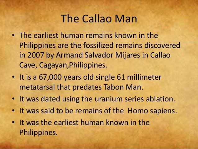 The pre hispanic period