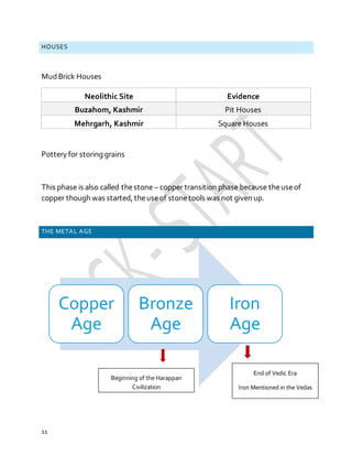 The pre historic era | DOCX