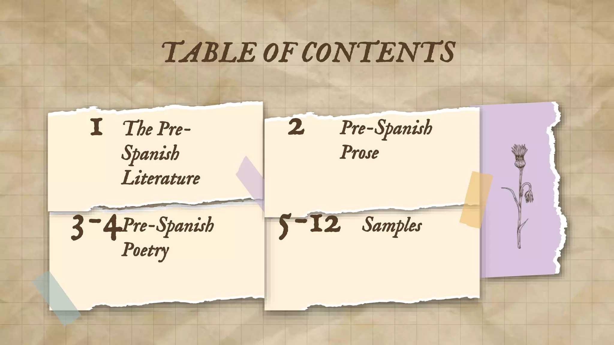 The Pre-Spanish Literature.pptx | Books and Literature