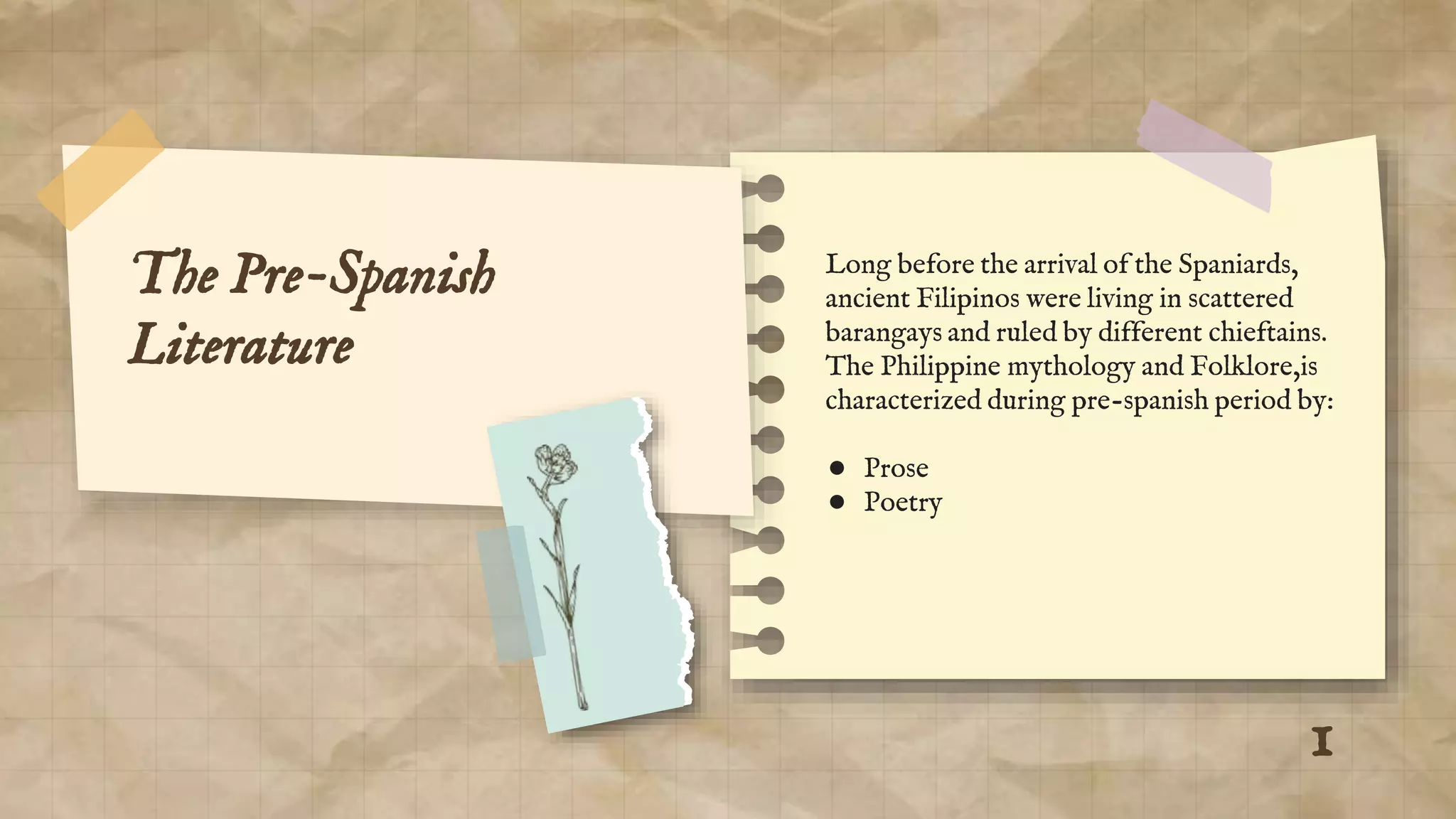 The Pre-Spanish Literature.pptx | Books and Literature
