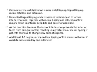 The predictability of orthodontic tooth movements through clear.pptx
