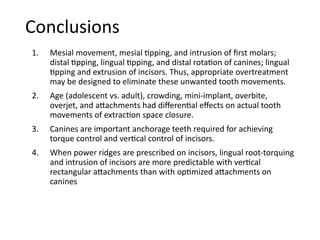 The predictability of orthodontic tooth movements through clear.pptx