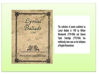 The preface to lyrical ballads | PPTX