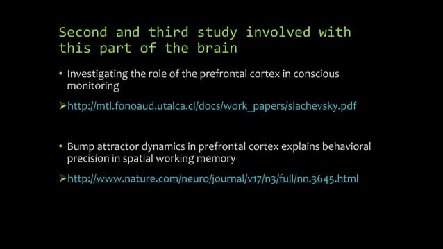 The prefrontal cortex: What is it? Its functions, Its dysfunctions and ...