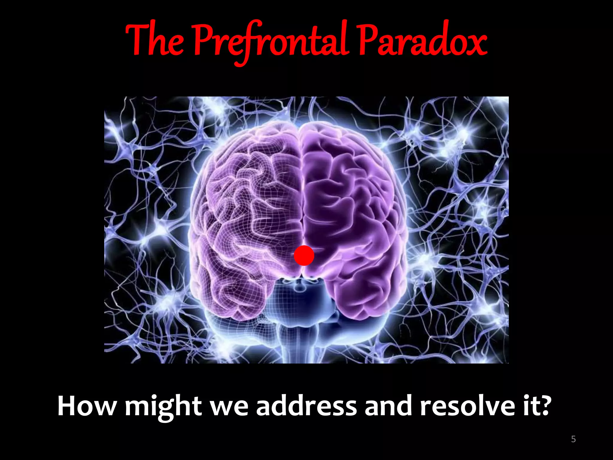 The Prefrontal Paradox | PPTX | Brain and Nervous System Disorders ...