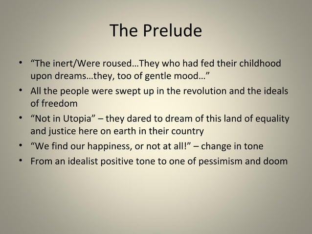 The Prelude | PPT
