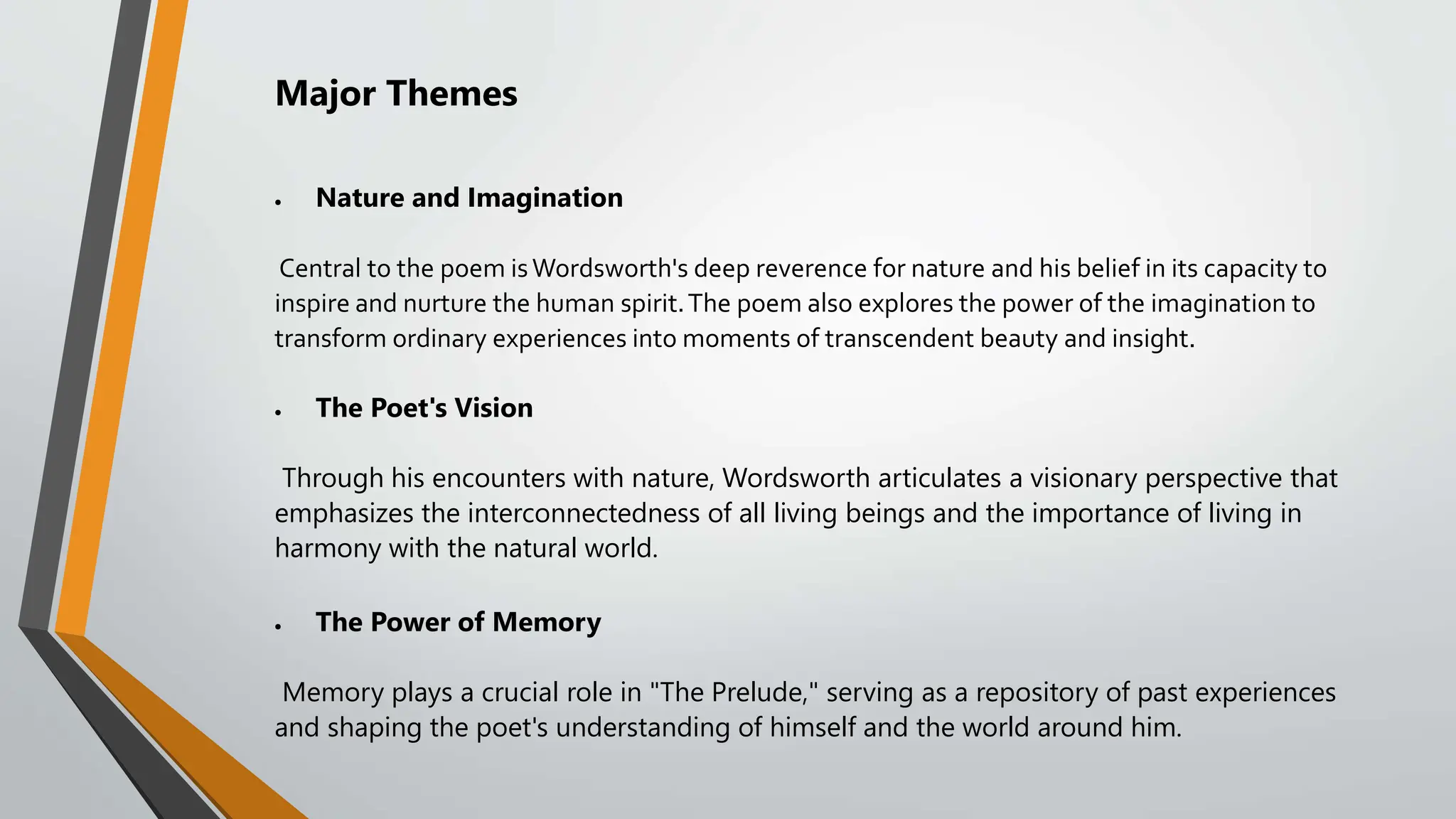 The Prelude poem by William Wordsworth 1 | PPTX